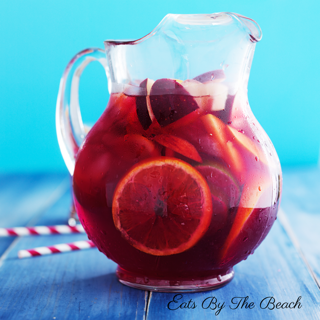 Fruity Red Wine Sangria – Eats by the Beach