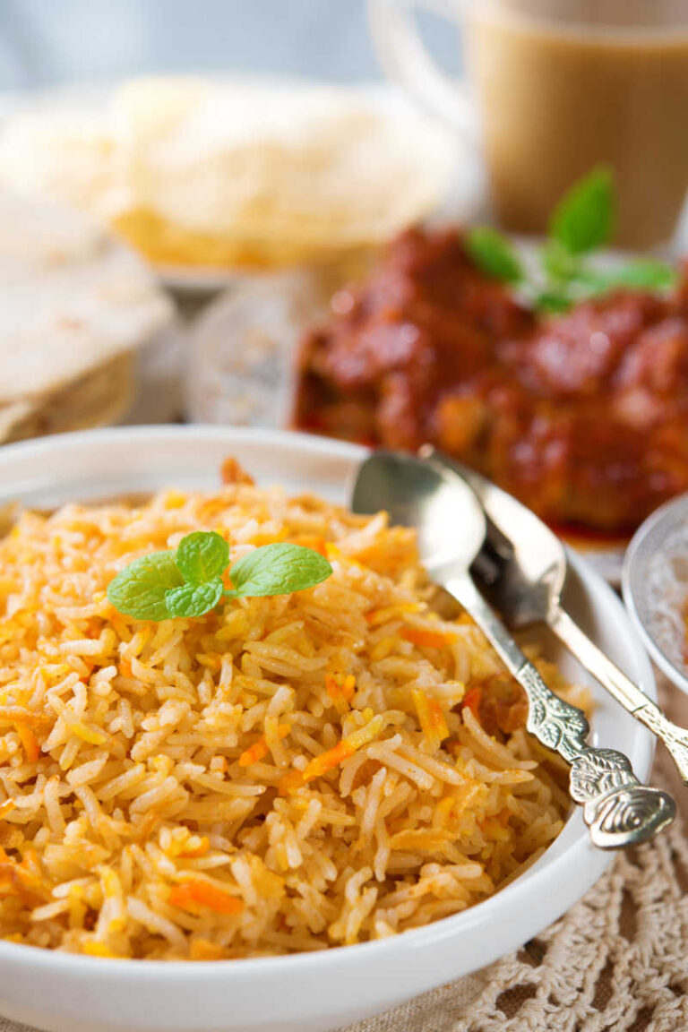 Basic Biryani Rice - Eats by the Beach Quick and Easy Basic Biryani ...