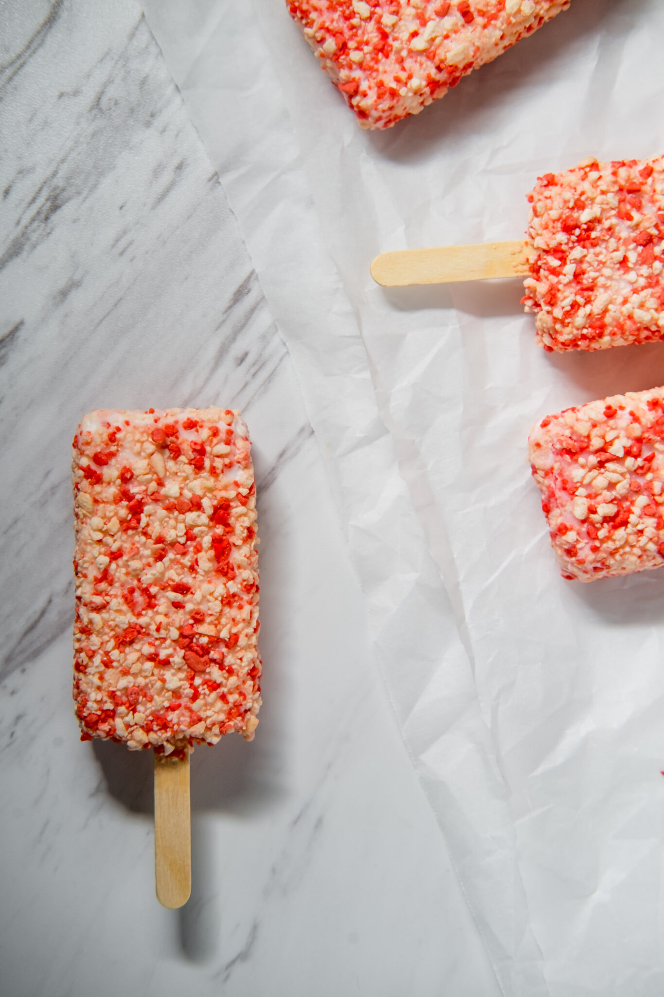 Strawberry Shortcake Ice Cream Bars – Eats by the Beach