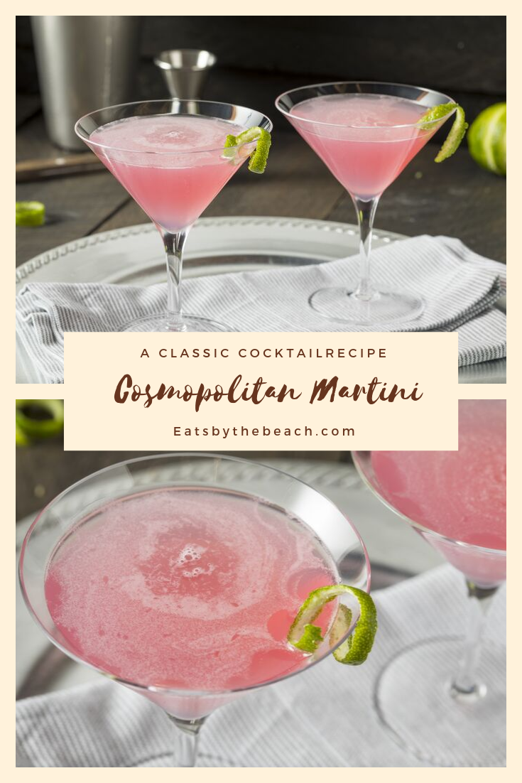 Cosmopolitan Martini - Eats by the Beach Classic-cocktail-Cosmopolitan ...