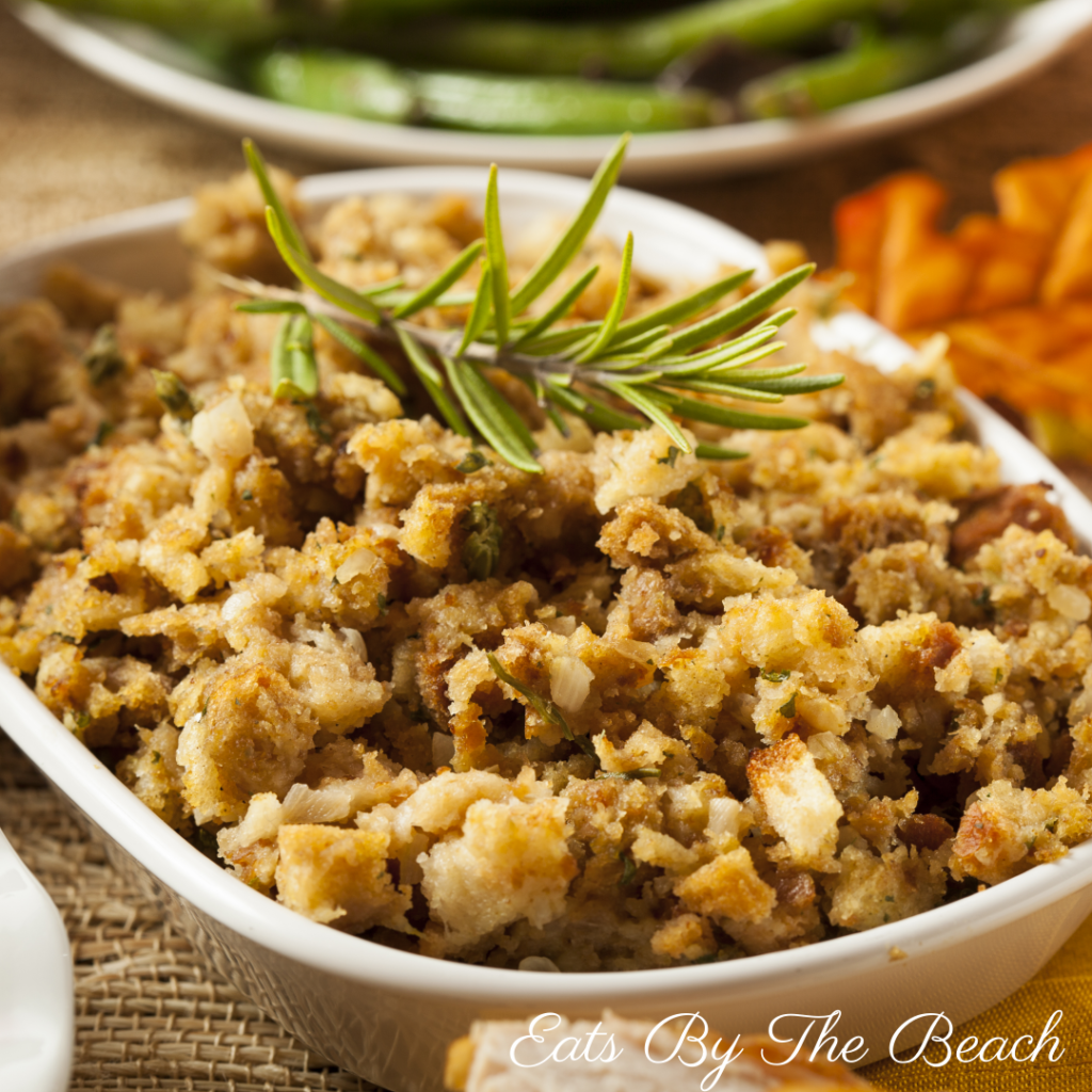 Yankee Herbed Bread Stuffing – Eats by the Beach