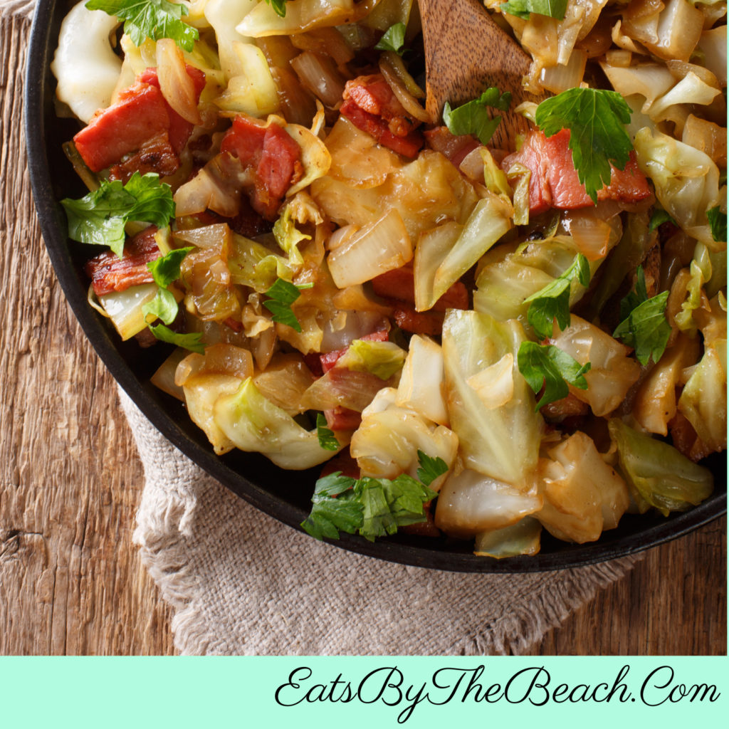 Old Fashioned Fried Cabbage: A Family Favorite - Eats by the Beach