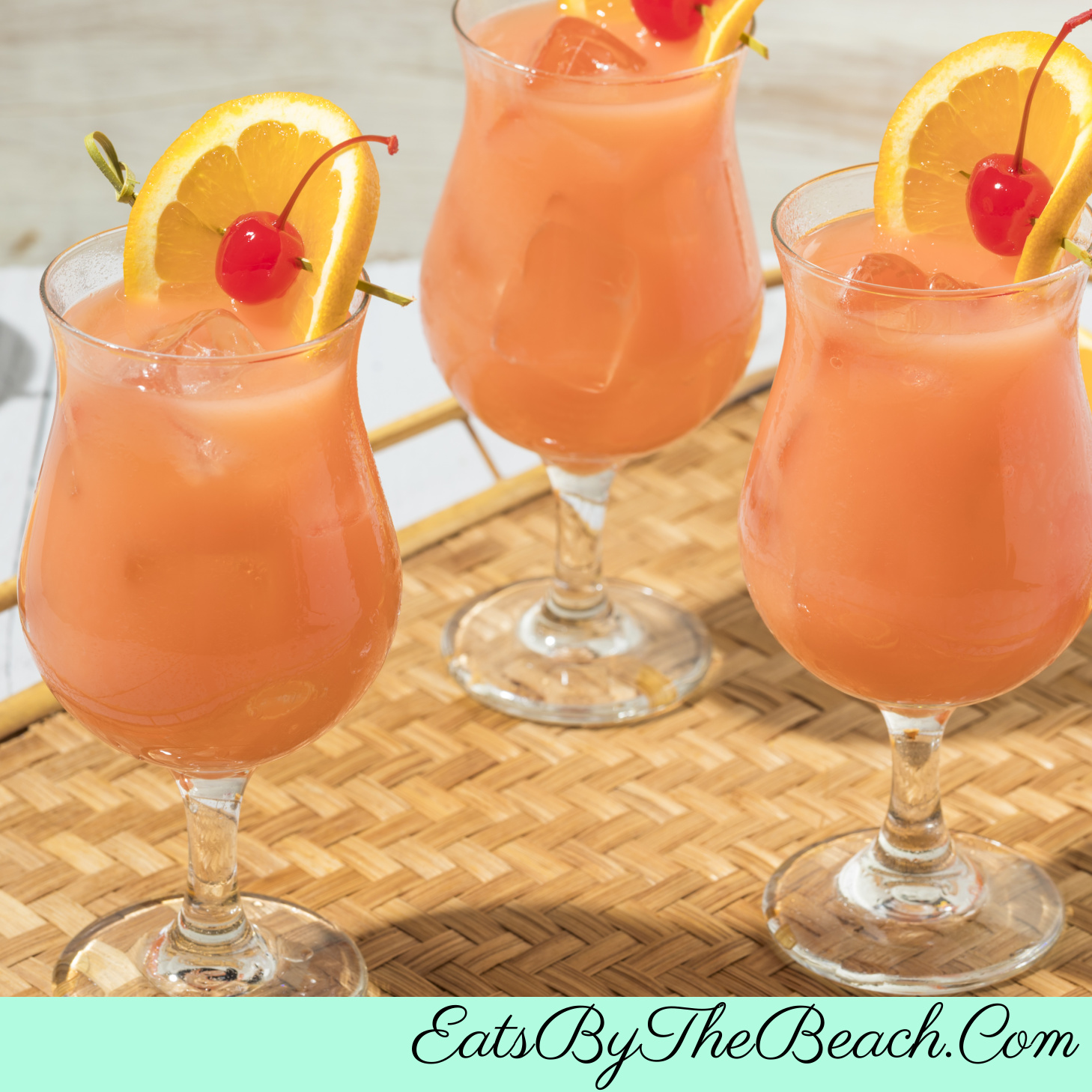 Florida Hurricane Cocktail – Eats by the Beach