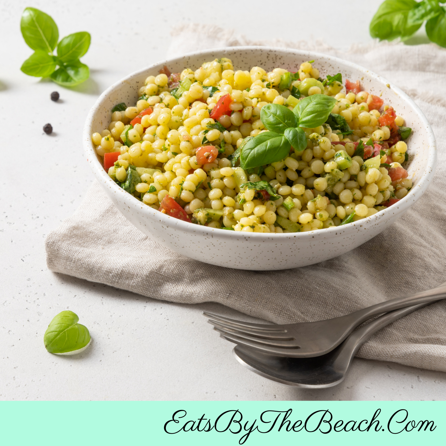 Toasted Israeli Couscous Salad – Eats by the Beach