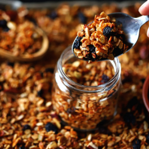 Fruit And Nut Granola - Eats by the Beach