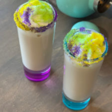 King Cake Shots - Eats by the Beach
