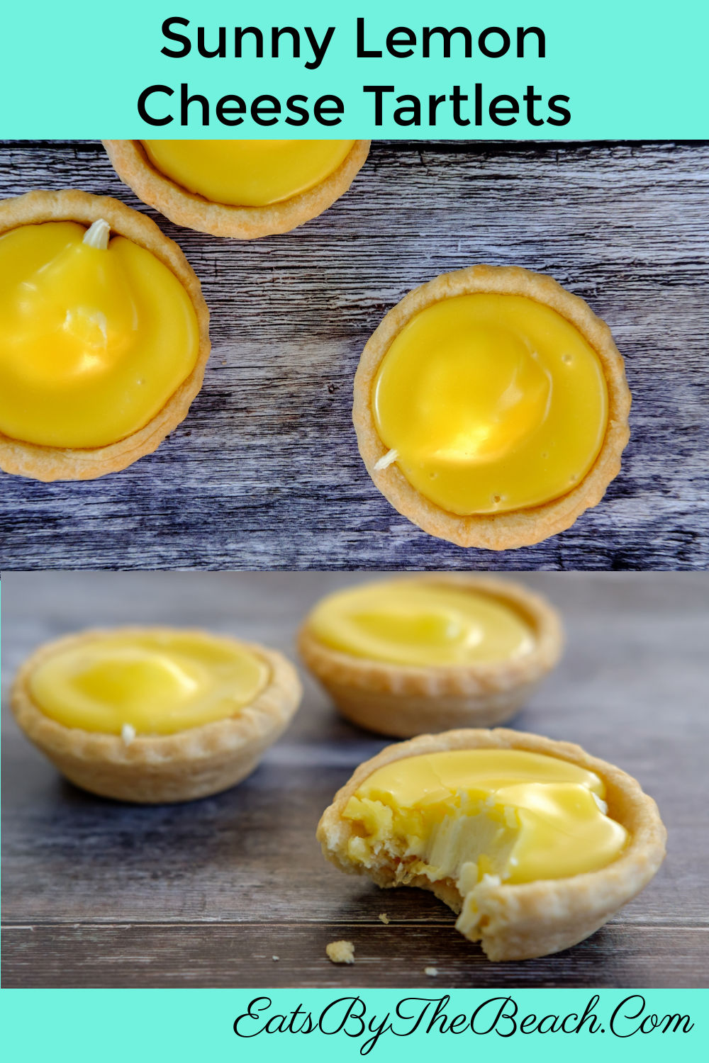Sunny Lemon Cheese Tartlets – Eats by the Beach