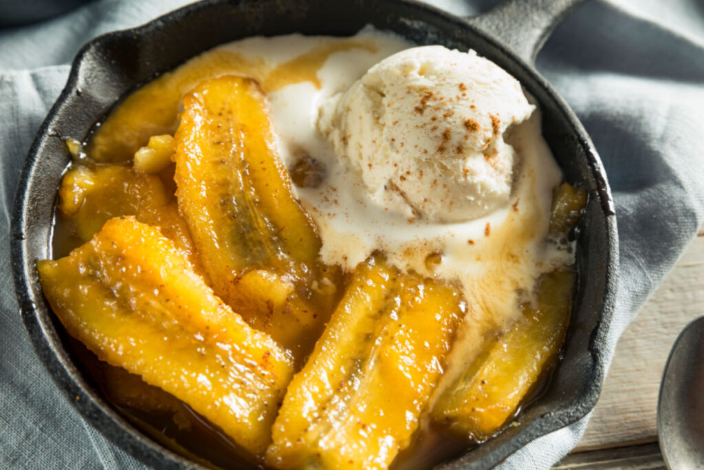 Individual Bananas Foster - Eats by the Beach