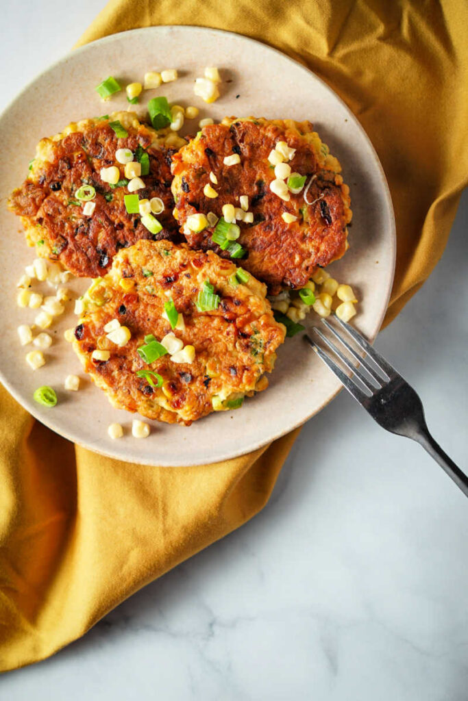 Sweet Corn Fritters - Eats by the Beach