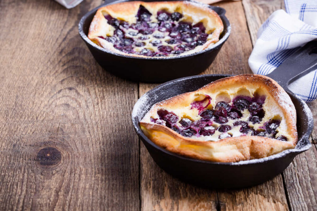 Blueberry Dutch Pancake – Eats by the Beach