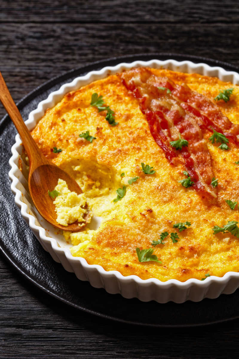Bacon And Cheese Grits - Eats by the Beach
